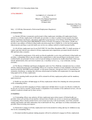 Fillable Online Change 167 Manual of the Medical Department U.S. Navy ...