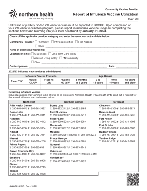 Fillable Online Flu Shot Form - SpaceCraft Fax Email Print - pdfFiller