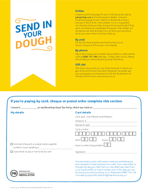 Fillable Online How to create a Fundraising Page - JustGiving Fax Email ...