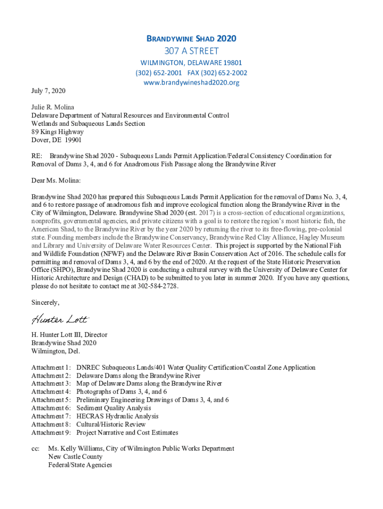 Fillable Online Pubusky/Taylor Subaqueous Lands Lease and Wetlands ...