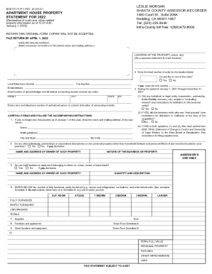 Fillable Online Shasta County: BOE-266 - Cal Assessor e-Forms Fax Email ...