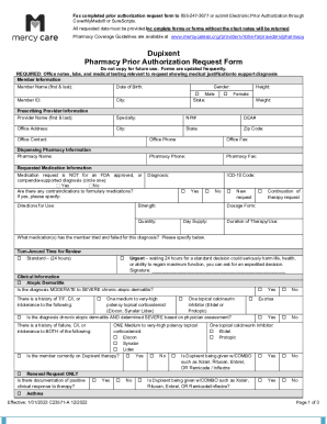 Fillable Online Prior Authorization Forms - CoverMyMeds Fax Email Print ...