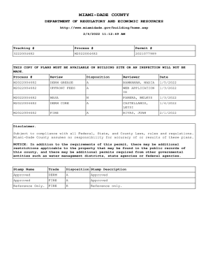 Fillable Online Online Services - Permits - Miami-Dade County Fax Email ...