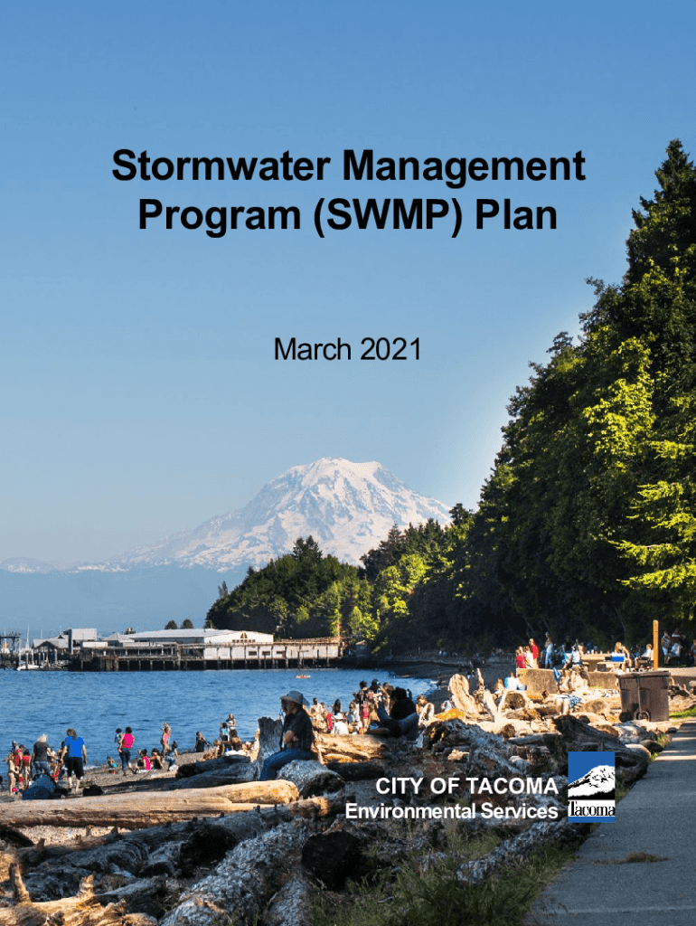 Fillable Online Stormwater Management Program - City of Tacoma Fax ...