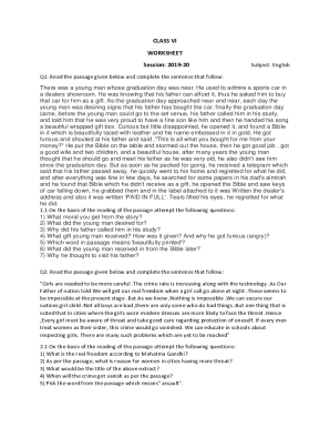 Fillable Online Sample papers for 9th Class English Sample Paper - 1 ...