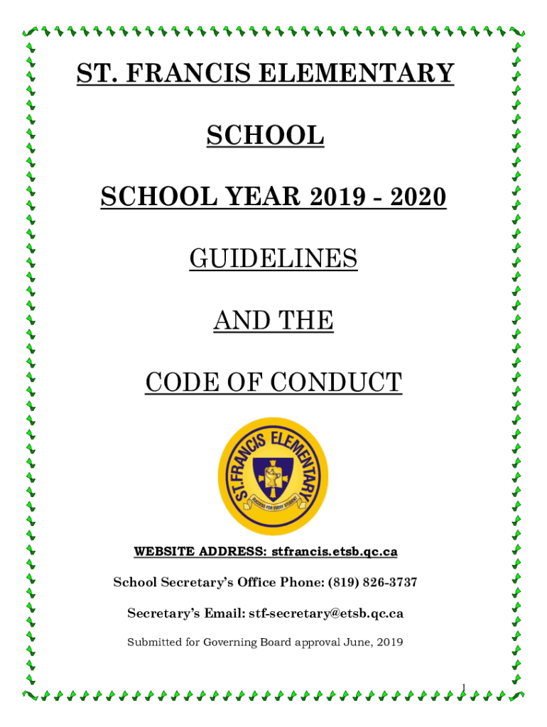 Fillable Online How to Register - St. Francis Elementary School Fax Email Print - pdfFiller