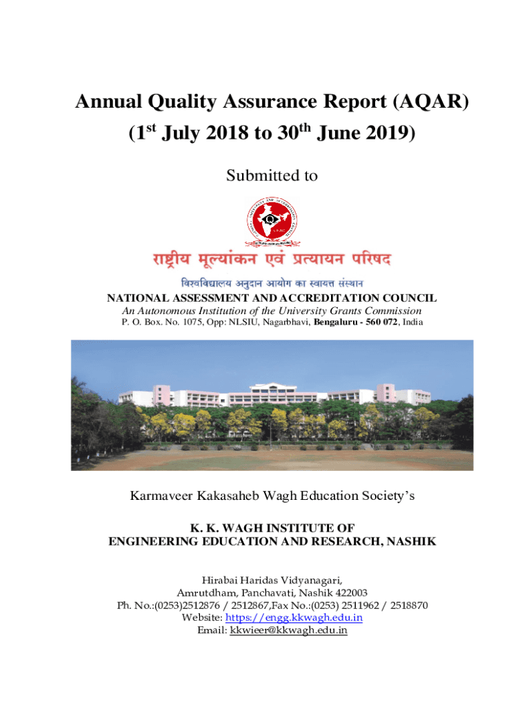 Fillable Online engg kkwagh edu Internal Quality Assurance Cell (IQAC ... - Cummins College Fax ...