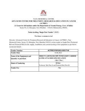 Fillable Online Bid and Financial Bid for the supply, installation and ...