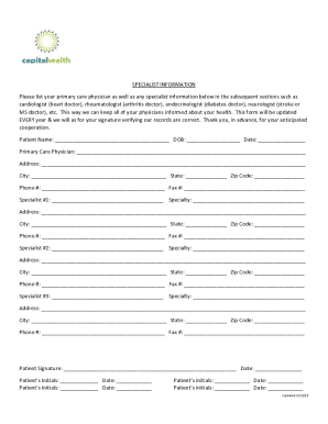 Fillable Online Types of Doctors: PCP vs. Family Doctor vs. Internist ...