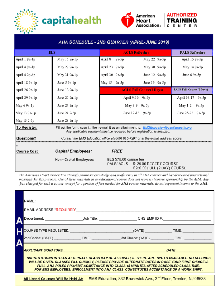 Fillable Online Basic Life Support (BLS) - American Heart Association ...