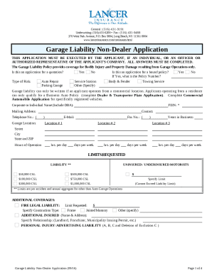 Contact - Lancer Insurance Doc Template | pdfFiller