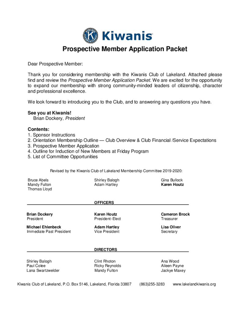 Fillable Online NEW MEMBER INFORMATION FORM Fax Email Print - pdfFiller