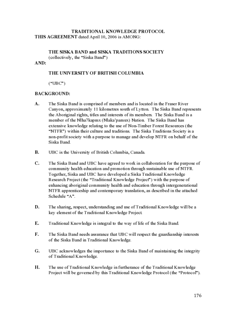 Fillable Online of 32 Siska Band Forest & Range Consultation and ...