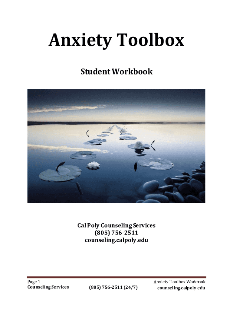 Fillable Online Anxiety CBT Worksheets & Handouts - Psychology Tools ...