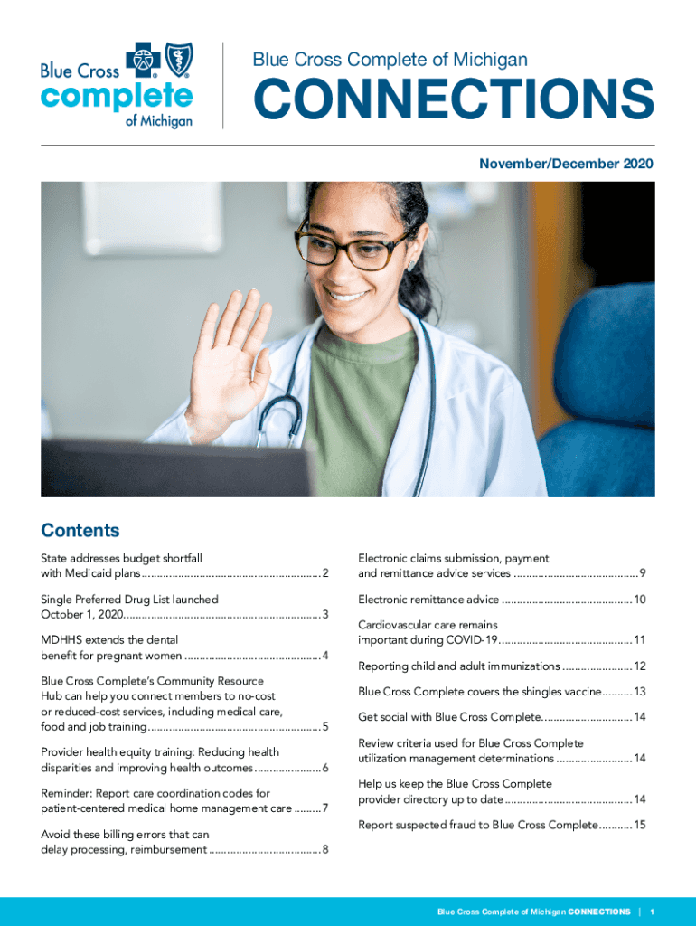 Fillable Online Resources for Providers - Blue Cross Complete of ...