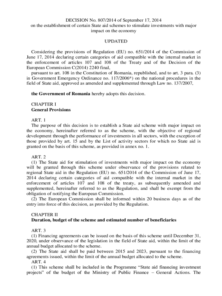 Fillable Online State aid scheme - non-reimbursable funding for ...