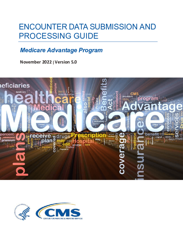 Fillable Online ENCOUNTER DATA SUBMISSION AND PROCESSING GUIDE. The ...