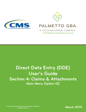 Fillable Online Direct Data Entry (DDE): How to Correct a Claim - YouTube Fax Email Print ...