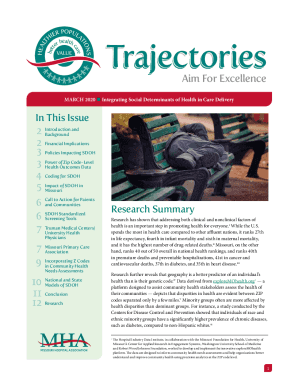 Fillable Online Trajectories - MHA Fax Email Print - pdfFiller