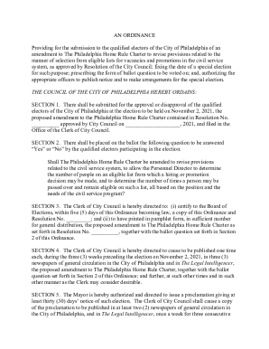 Fillable Online Parker - Rule of Two ordinance 2 Fax Email Print - pdfFiller