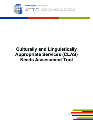 Fillable Online CLC Assessment Tool: Based on the National Standards ...