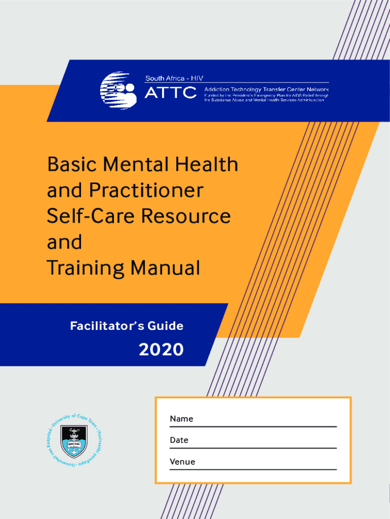 Fillable Online Training Manual for Mental Health and Human Service ... Fax Email Print - pdfFiller