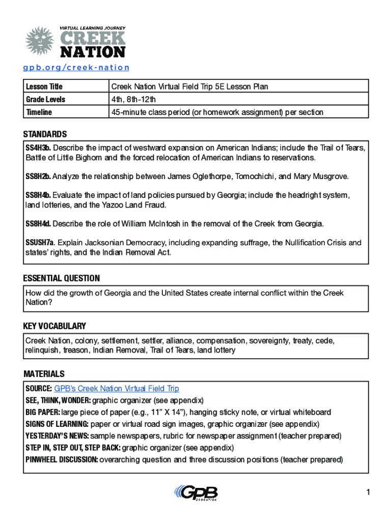 Fillable Online GPB Is Taking Students On A Live Virtual Exploration Of ...