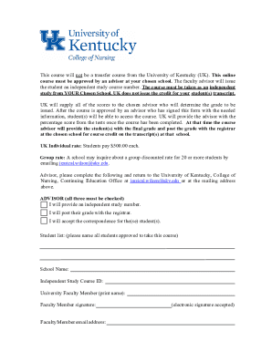 Fillable Online Faculty Approval Form Fax Email Print - pdfFiller