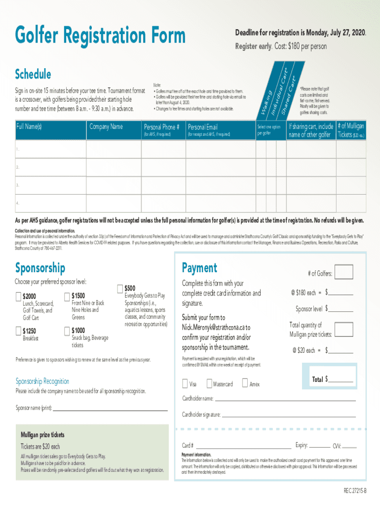 Fillable Online rpc-mayors-golf-registration-form-REVISED-final. 2020 ...