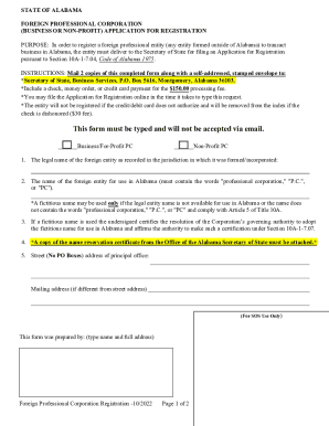 Fillable Online Alabama Certificate of Authority Fax Email Print ...