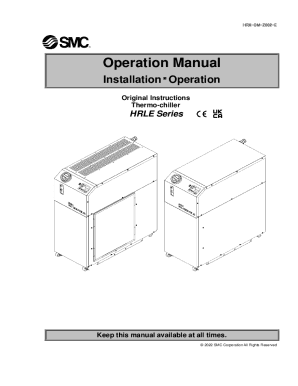 Fillable Online Operation Manual - SMC Products/CAD Models Fax Email ...