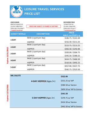 Fillable Online Lodging :: Joint Base Lewis-McChord - U.S. Army ...