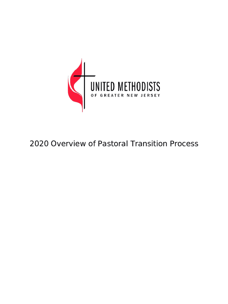 The 3 Stages of Pastoral Transition in a Church Doc Template | pdfFiller