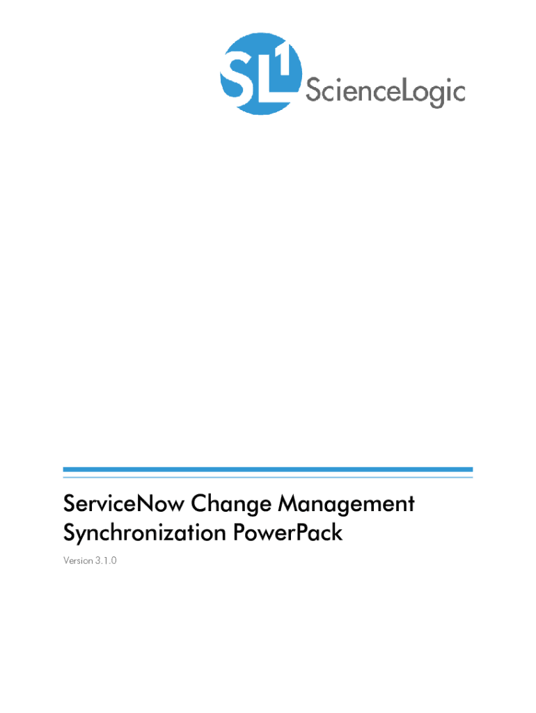 Fillable Online Integration Service. Integration Service ServiceNow Change Management ...