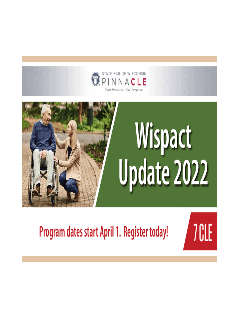 Fillable Online marketplace wisbar Public Forms - Wispact Fax Email Print - pdfFiller