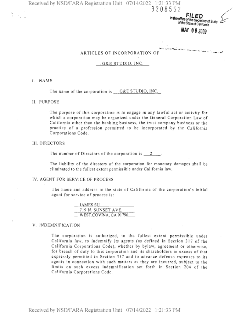 Fillable Online "saiar** - FARA eFile - Foreign Agents Registration Act ...