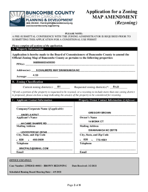 Fillable Online City Rezoning Application Requirement Form - CivicLive Fax Email Print - pdfFiller