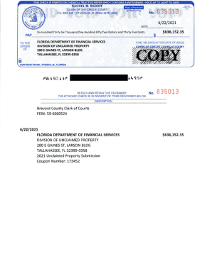 Fillable Online Florida Division of Unclaimed Property Reporting ...