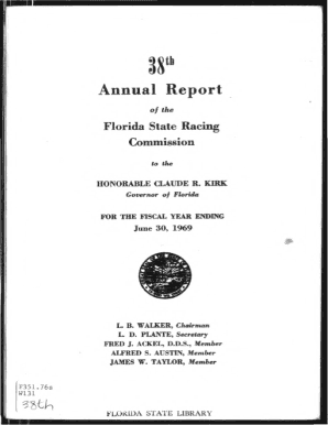 Fillable Online Annual Report - MyFloridaLicense.com Fax Email Print ...