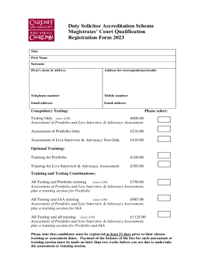 Fillable Online Criminal Litigation Accreditation: Application form guidance ... Fax Email Print ...