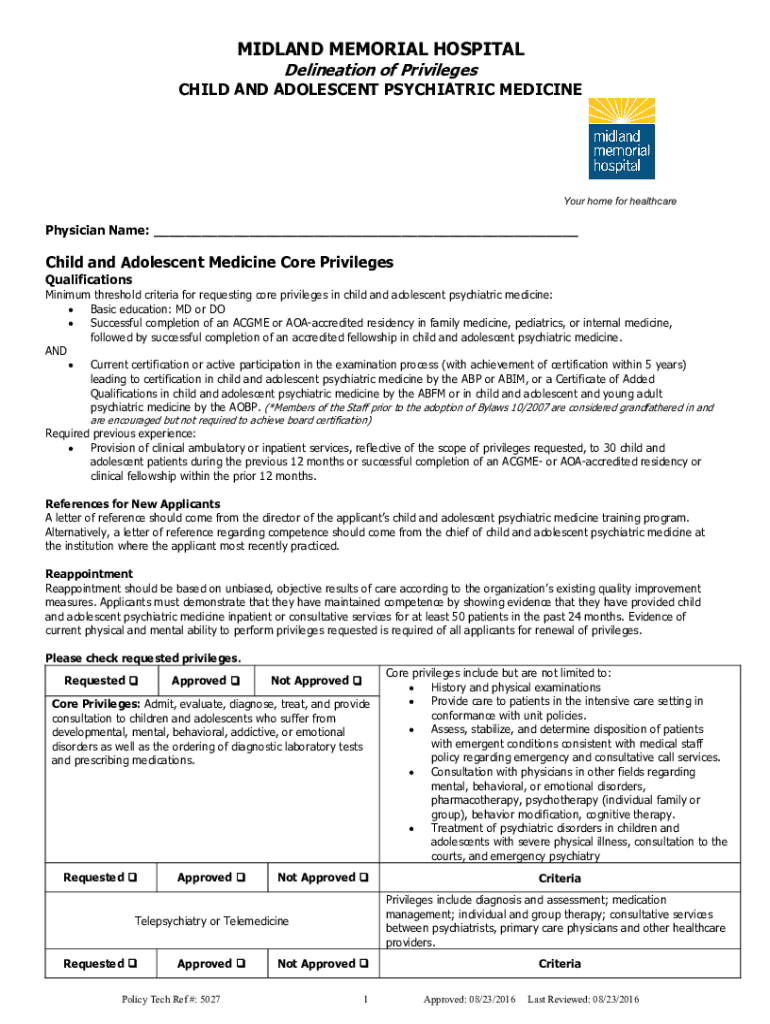 Fillable Online PEDIATRICS Page 1 of 4 PRIVILEGE FORM Fax Email Print ...