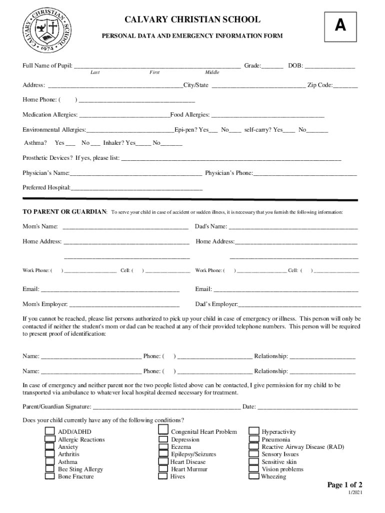 Fillable Online Please turn over form and complete the second page Fax ...