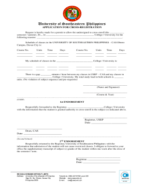 Fillable Online Usep Form - Fill Out and Sign Printable PDF ...