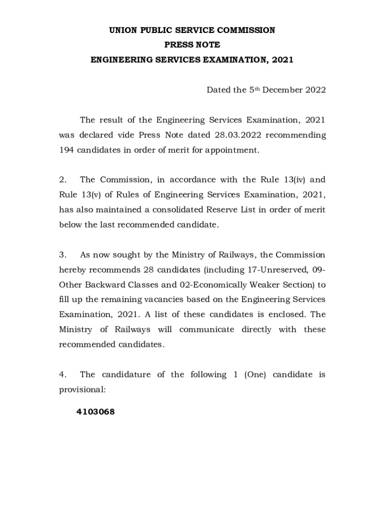 Fillable Online union public service commission - UPSC Fax Email Print ...