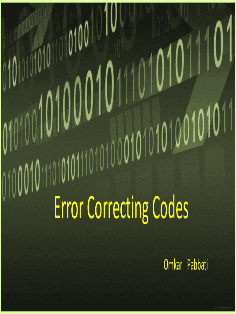 Fillable Online What is Hamming code and how does it work? - TechTarget ...