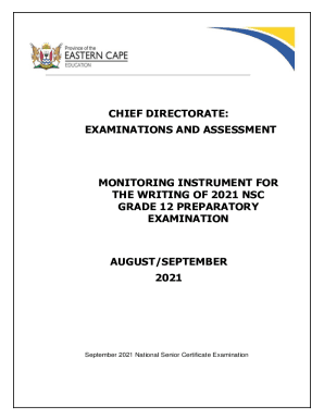 Fillable Online Circulars Assessment Instructions - EC Curriculum Fax ...