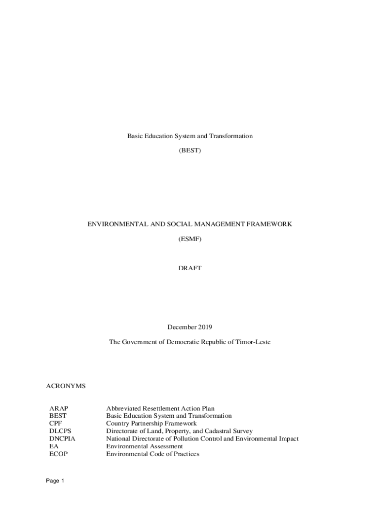 Fillable Online planipolis iiep unesco Environmental and Social ...