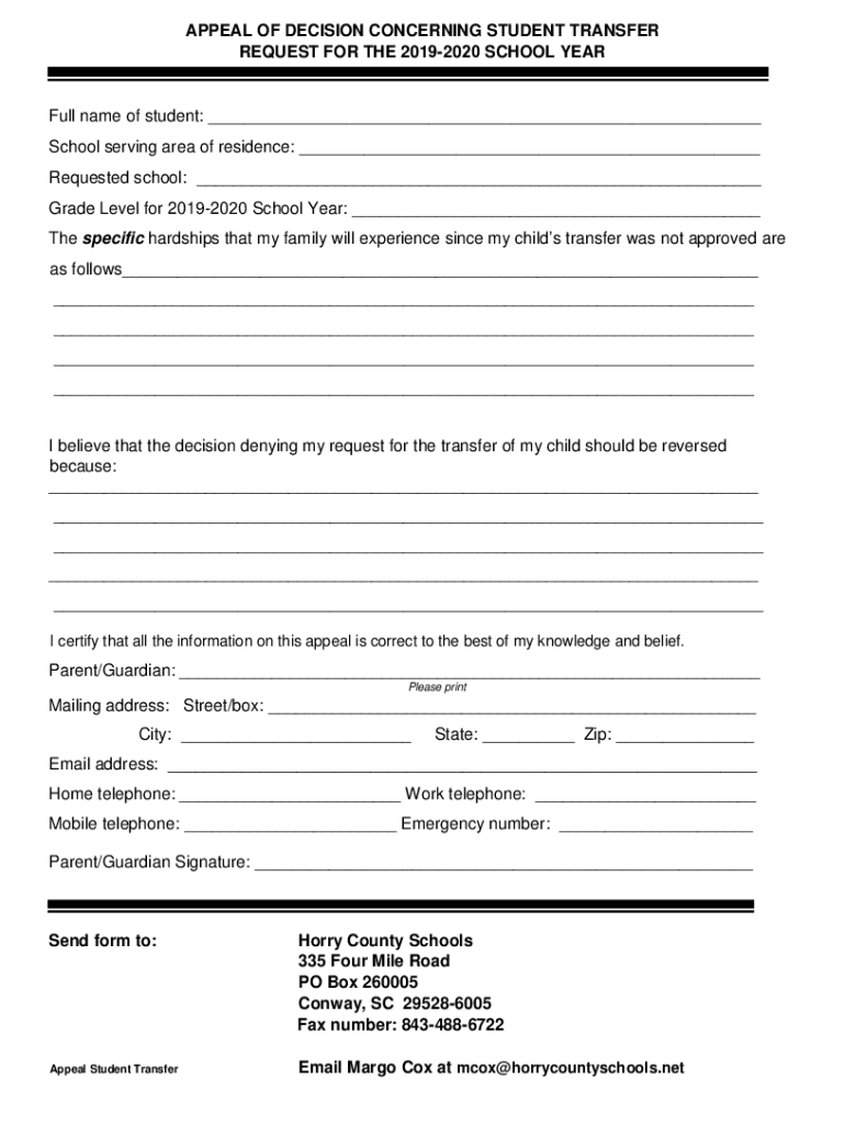 Fillable Online IN-DISTRICT TRANSFER REQUEST HIGHLINE PUBLIC ... Fax ...