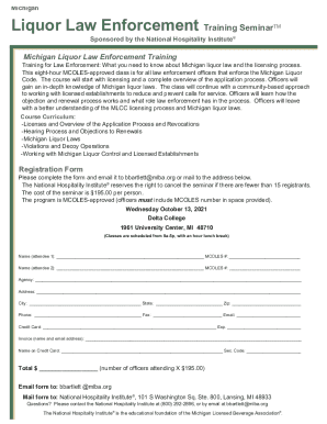 Fillable Online Everything you need to know about Michigan Liquor Law ...