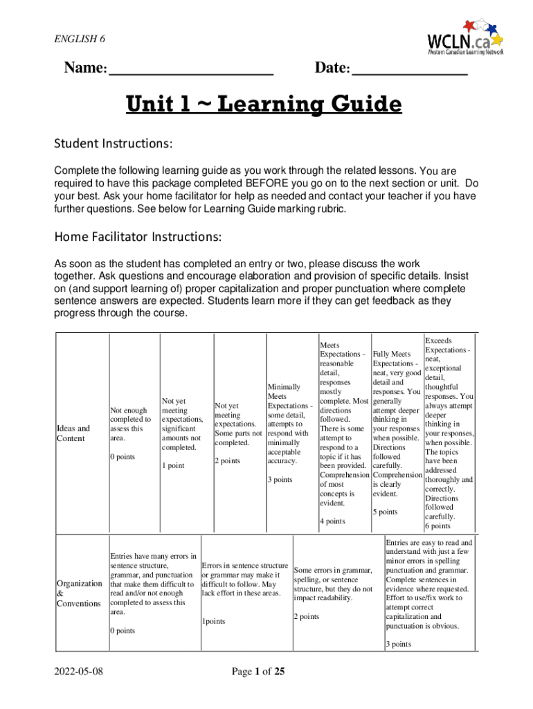 Fillable Online ENGLISH 6 Fax Email Print - pdfFiller